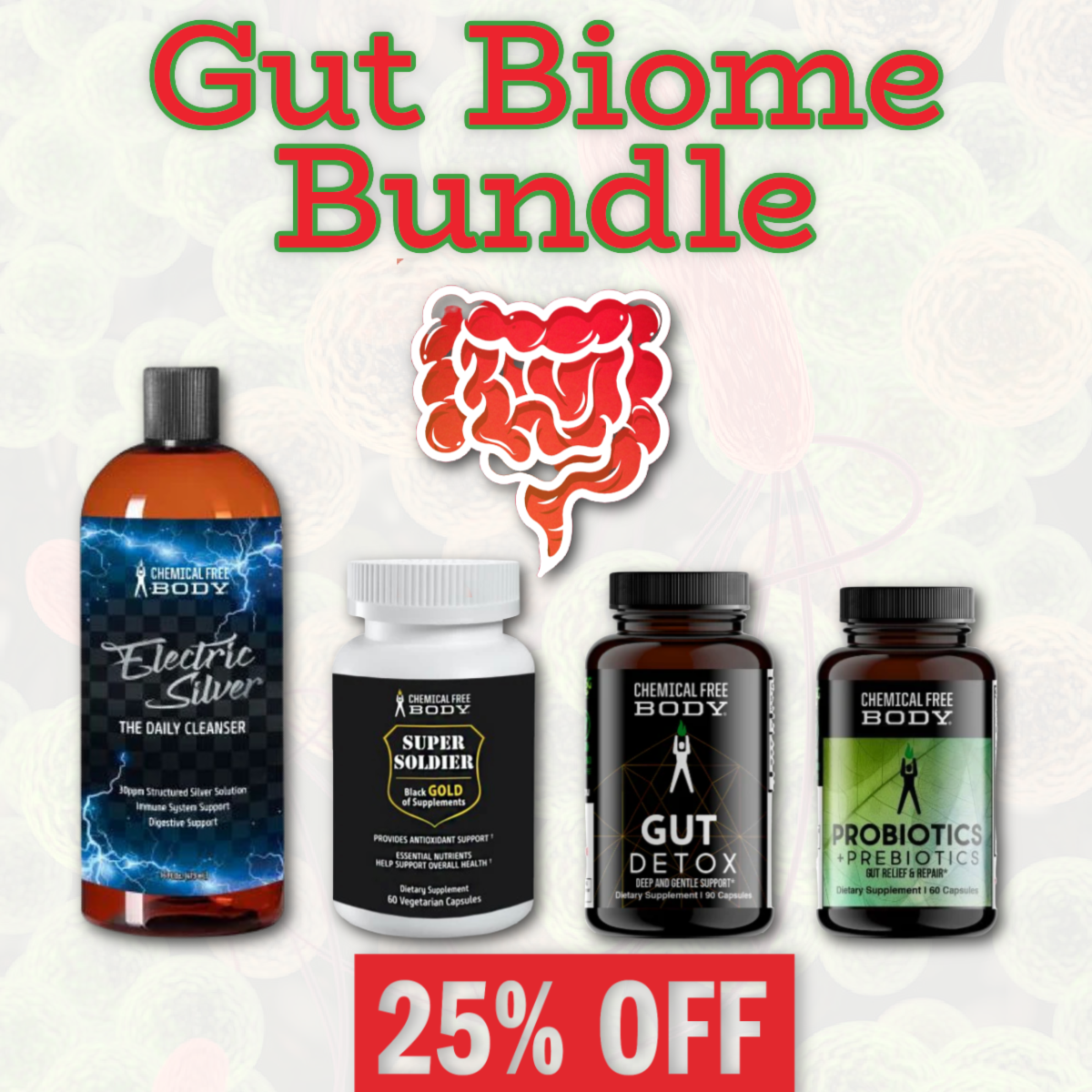 GUT BIOME BUNDLE – Chemical Free Body